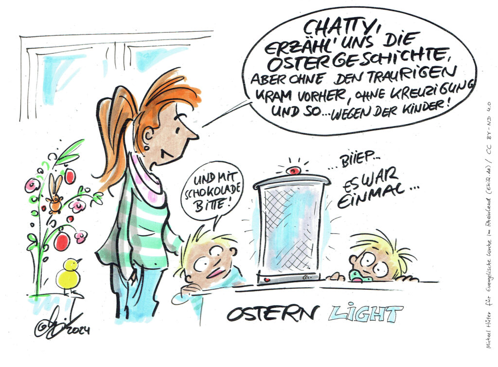 Karikaturen zum Osterfest 2024: Hoffnung trotz vieler Krisen - news.ekir.de
