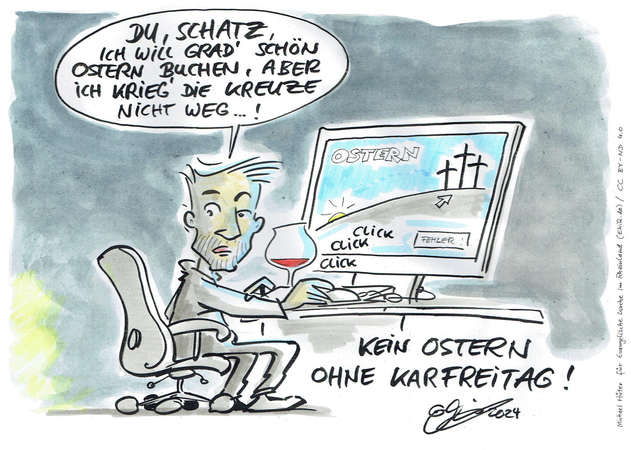 Karikaturen zum Osterfest 2024: Hoffnung trotz vieler Krisen - news.ekir.de Karikaturen zum Osterfest 2024: Hoffnung trotz vieler Krisen - news.ekir.de